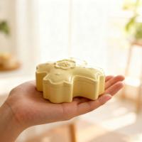China DIY Easter Aromatherapy Gypsum Resin Drop Glue Cross Storage Box Candle Container Silicone Mold for sale