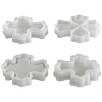 China DIY Easter Aromatherapy Gypsum Resin Drop Glue Cross Storage Box Candle Container Silicone Mold for sale