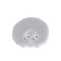 China Aromatherapy Gypsum Explosion Head Glasses Girl Cup Mat Silicone Mold DIY Platform Decoration Dropping Mold for sale
