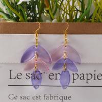 China Crystal dropper DIY resin mirror connected earrings pendant jewelry pendant cloud leaf pendant silicone mold for sale
