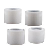 China DIY crystal drip glue cement fish scale leaf pattern flower pot storage box gypsum candle cup ornament silicone mold for sale