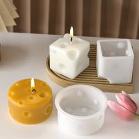China Triangular Round Square Cheese Aromatherapy Candle Decoration Silicone Mold DIY Resin Gypsum Soap Grinding Machine for sale