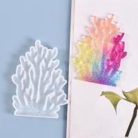 China DIY crystal dropper mold, creative and beautiful, coral table decoration, silicone mold, spot wholesale for sale