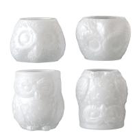 China Cross border new product owl storage can silicone mold DIY aromatherapy gypsum candle cup dropper mold for sale