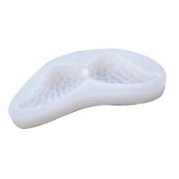 China DIY crystal dropper silicone mold with holes, angel wings, flip sugar cake silicone mold for sale