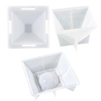 China DIY crystal dropper shaped storage box mold, Egyptian tower shaped ashtray, silicone grinder for sale