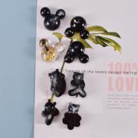 China DIY Crystal Dropping Gel Mold Mickey Head Pendant Cute Japanese Homemade Hanging Decoration Mirror Silicone Mold for sale