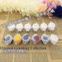 China Crystal dropper color paste, gemstone DIY handmade jewelry material, cream candy jelly color resin pigment for sale
