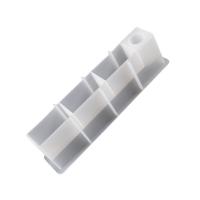 China DIY Aromatherapy Gypsum Platform Dropping Mold Square Cylindrical Candlestick Candlestick Incense Seat Silicone Mold for sale