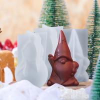 China DIY crystal dropper mold Christmas series Santa Claus snowman table decoration silicone mold for sale