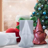 China DIY crystal dropper mold Christmas series Santa Claus snowman table decoration silicone mold for sale