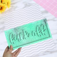 China DIY crystal drip glue mold anti disturbance English room listing silicone mold spot wholesale for sale