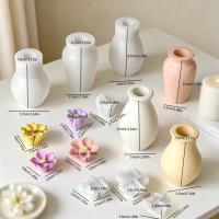 China Crystal dropper DIY three-dimensional flower bonsai decoration ornament silicone mold DIY aromatherapy gypsum mold for sale
