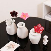China Crystal dropper DIY three-dimensional flower bonsai decoration ornament silicone mold DIY aromatherapy gypsum mold for sale