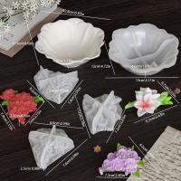 China Flower clusters, flower bouquets, aromatherapy candles, decorative silicone molds, DIY gypsum candle cups, table arrangement, aromatherapy home candle holder molds for sale