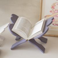 China DIY crystal dropper resin gypsum size butterfly chanting bracket reading bookshelf silicone mold for sale
