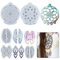 China DIY crystal dropper mold, dream catcher, wall decoration, necklace decoration, silicone mold wholesale for sale