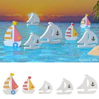 China Five row sailboat silicone mold, ocean style aromatherapy candle, gypsum ornament, home decoration, drip glue mold for sale