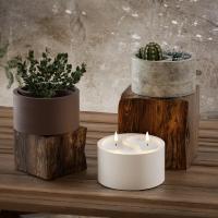 China DIY Large Dropping Resin Tai Chi Yin Yang Storage Can Flower Pot Aromatherapy Gypsum Candle Cup Silicone Mold Wholesale for sale
