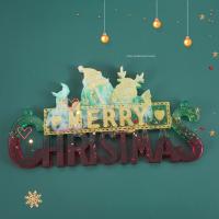 China DIY crystal dropper mold, Christmas Santa letter hanging decoration silicone mold for sale