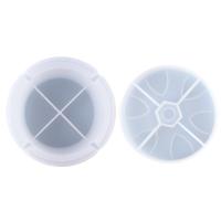 China DIY Crystal Drip Rubber Tire Storage Box Mold, Car Tire Pattern, Circular Ashtray, Silicone Mold for sale