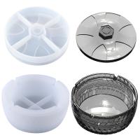 China DIY Crystal Drip Rubber Tire Storage Box Mold, Car Tire Pattern, Circular Ashtray, Silicone Mold for sale