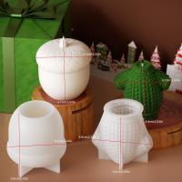 China DIY crystal dropper resin gypsum three-dimensional woolen sweater hazelnut fruit candle ornament silicone mold for sale