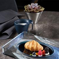 China DIY Crystal Dropper Mold, Household Cup Tray, Rectangular Plate, Silicone Mold for sale