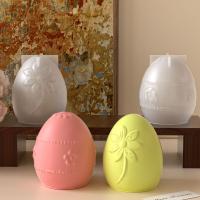 China Cross Border Easter Egg Silicone Mold DIY Flower Easter Egg Candle Ornament Dropper Plaster Mold for sale