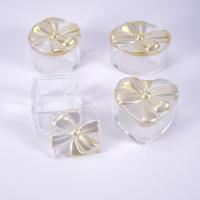 China DIY Crystal Dropping Glue Mold Bow Storage Box Christmas Gift Box Decorative Ornament Silicone Mold for sale