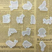 China Crystal Drip Glue Small Animal Pendant Silicone Mold DIY Handmade Jewelry Whale White Rabbit Hedgehog Cute Cat Pendant for sale