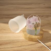China DIY Dropper Cylindrical Candle Mold, USB Night Light Ornament, Dried Flower Specimen, Cylindrical Silicone Mold for sale