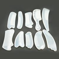 China Mirror Smooth Crystal Drop Glue UV Resin Glue Handmade Silicone Mold Cartoon Cute Comb Mold Multiple Options To Choose From for sale