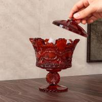 China DIY European Retro Jewelry Box Ins High Foot Candy Can Wax Storage Box Drip Silicone Mold for sale