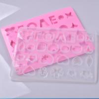 China Crystal Dropper LOVE Silicone Mold Sugar Flipping Mold Cake Mold Cake Baking Decoration Flower English Word Mold for sale
