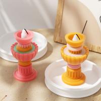 China DIY Candle Stack-Up Silicone Mold For Scented Candles, Candle Holder, Round Wishing Well Stack-Up Mold for sale