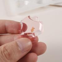 China Crystal Dropper DIY Resin Irregular Mirror Gemstone Patch Pendant Jewelry Pendant Silicone Mold for sale