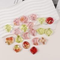 China Crystal Dropper DIY Resin Irregular Mirror Gemstone Patch Pendant Jewelry Pendant Silicone Mold for sale