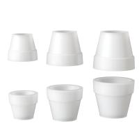 China Nordic Minimalist Circular Large-diameter Flowerpot Silicone Mold DIY Creative Succulent Green Plant Potted Plant Cement Gypsum Mold for sale