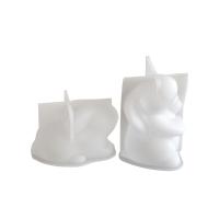 China DIY 3D Rabbit Candle Decoration Silicone Mold Easter Aromatherapy Gypsum Grinding Machine for sale