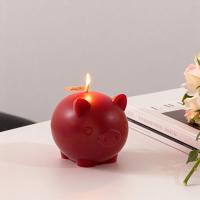 China 3D 3D Pig Silicone Mold DIY Fat Pig Aromatherapy Gift Candle Pendant Gypsum Mold for sale