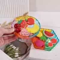 China DIY Dropper Resin Mirror Four Leaf Clover Square Rectangular Hexagonal Circular Storage Tray Silicone Mold for sale