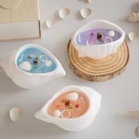 China DIY Dropping Resin Aromatherapy Gypsum Conch Shell Candle Cup Ocean Storage Can Silicone Mold for sale