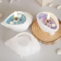 China DIY Dropping Resin Aromatherapy Gypsum Conch Shell Candle Cup Ocean Storage Can Silicone Mold for sale