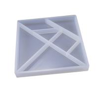 China Tangram Silicone Bracelet Mold DIY Handmade Material High Mirror Bright Crystal Drip Glue Dried Flower Bracelet for sale