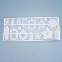 China DIY Crystal Dropping Gel Mold Pendant Lace Irregular Earrings Earrings Earrings Homemade Jewelry Silicone Mold for sale