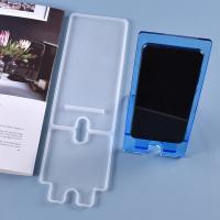 China DIY Crystal Dropper Mold Simple And Creative Phone Holder Silicone Mold Mirror, Strongly Promoted By Amazon for sale