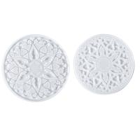China DIY Crystal Dropping Glue Mold Jewelry Platform Vine Top Coaster Silicone Mold Spot Wholesale for sale