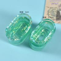 China DIY Crystal Dropping Gel Mold 2nd Generation Bluetooth Earphone Case Jewelry Silicone Mold Spot Wholesale for sale