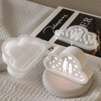 China Cloud Swan Unicorn Deer Couple Silhouette Lamp Silicone Mold DIY Aromatherapy Gypsum Nightlight Ornament Grinding for sale